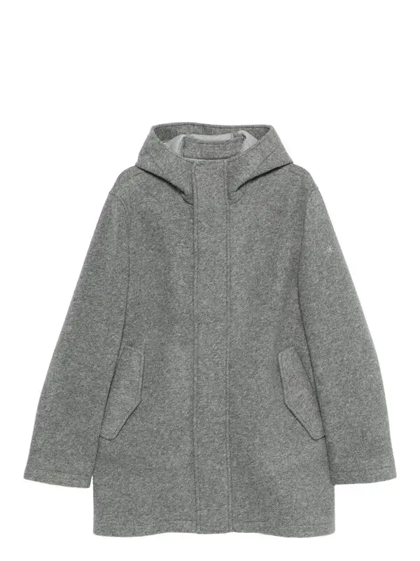 MANUEL RITZ Wool Coat - Grey