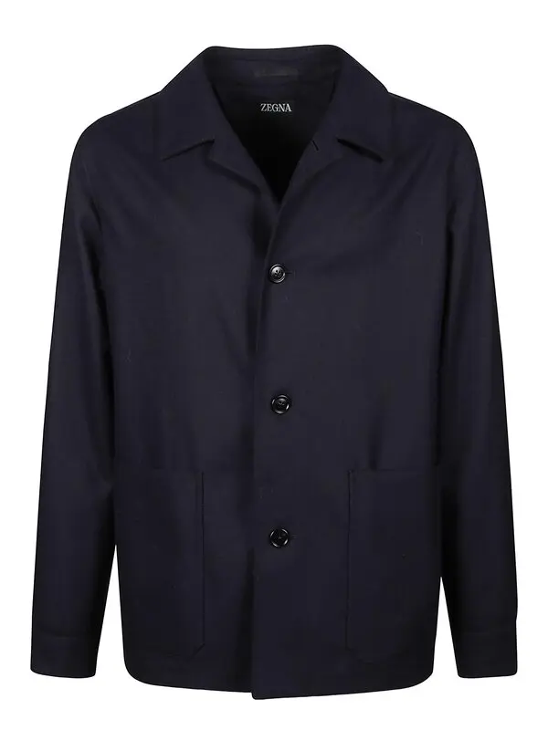 Zegna Wool Jacket - Black