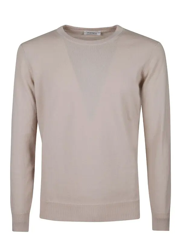 KANGRA Fine Wool Sweater - Beige