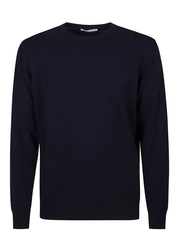 KANGRA Fine Wool Sweater - Blue