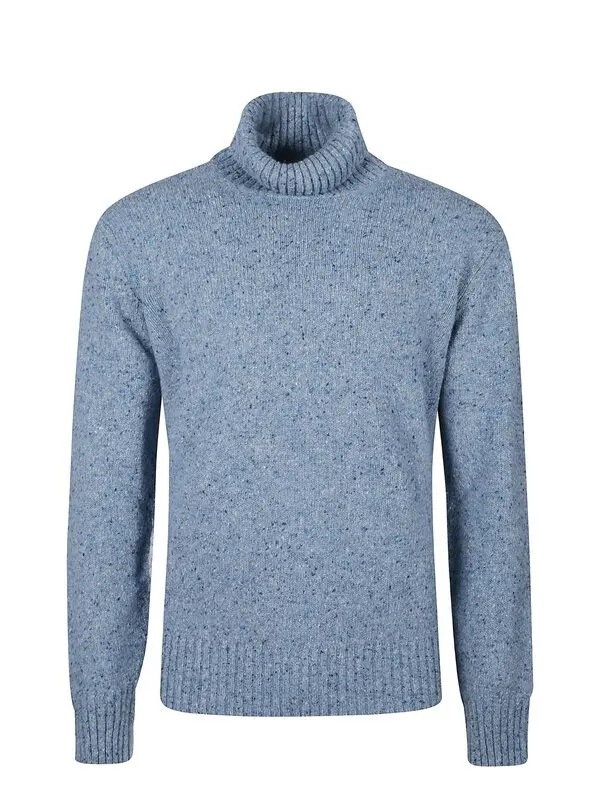 KANGRA Turtleneck Sweather - Sky Blue