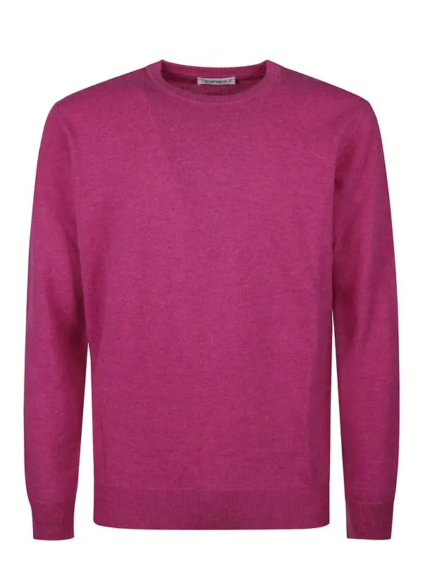KANGRA Fine Wool Sweater - Pink