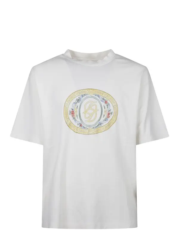 Drole De Monsieur T-shirt With Logo - White