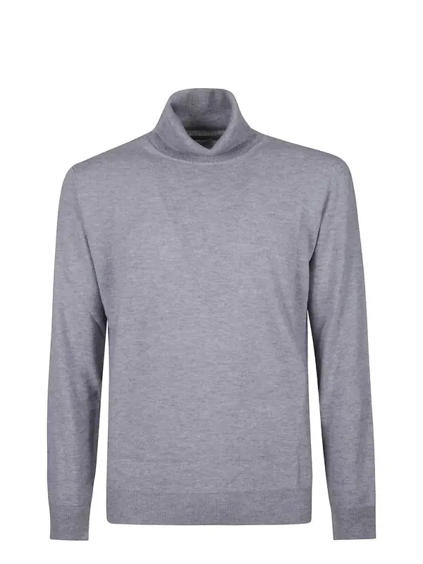 KANGRA Turtleneck Sweater - Grey