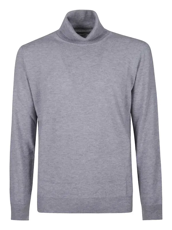 KANGRA Turtleneck Sweater - Grey