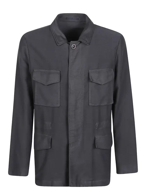 Boglioli Four-pocket Outerwear Jacket - Grey