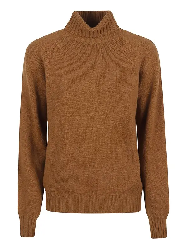 DRUMOHR High Neck Sweater - Beige