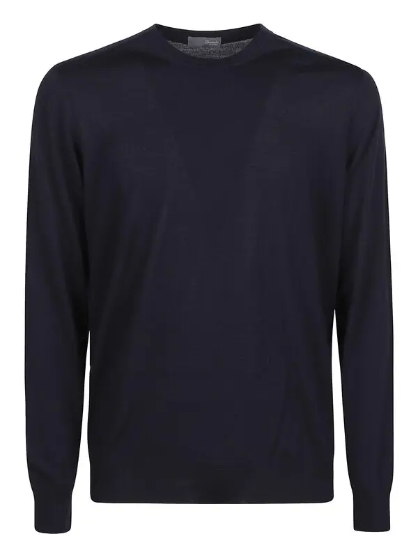 DRUMOHR Long Sleeve Sweater - Blue