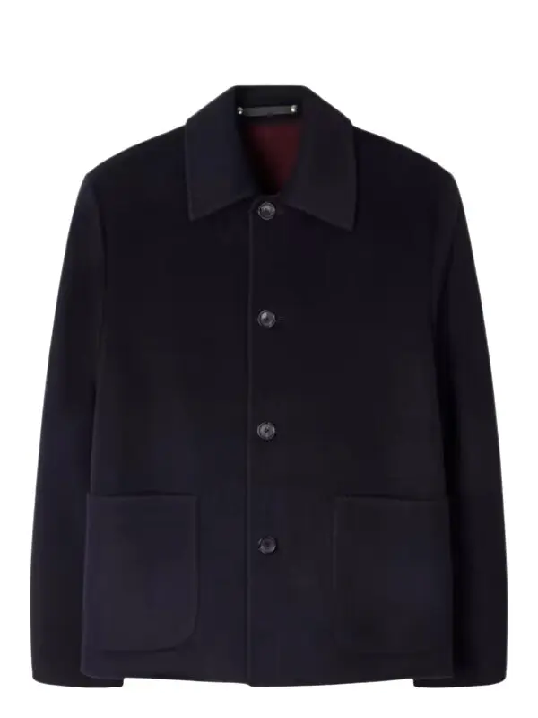 Paul Smith Wool Coat - Blue