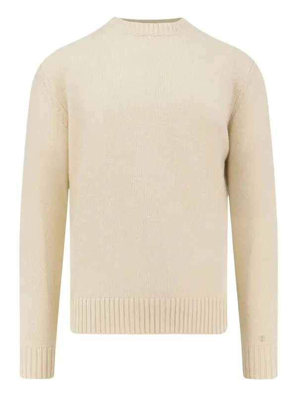 SEVEN GAUGE Wool Crewneck Sweater - White