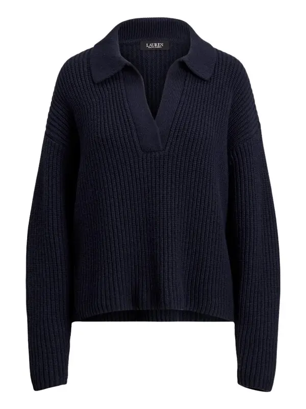 Ralph Lauren V-neck Sweater - Blue