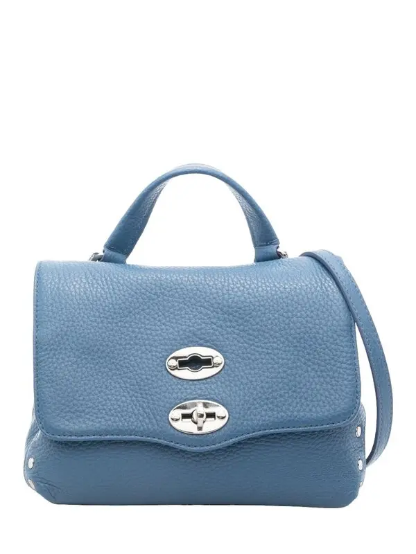 ZANELLATO Postina Daily Baby Leather Handbag - Blue