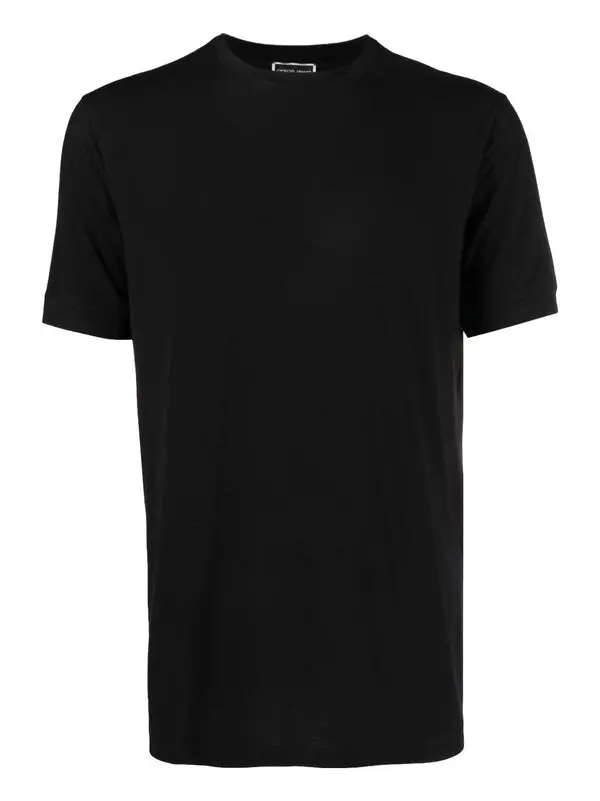 Giorgio Armani Cotton T-shirt - Black