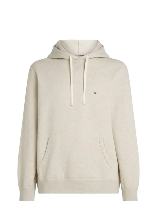Tommy Hilfiger Hooded Sweatshirt With Logo - Beige