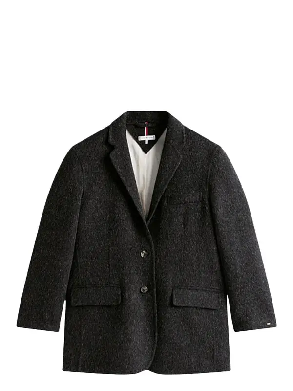 Tommy Hilfiger Wool Jacket - Grey