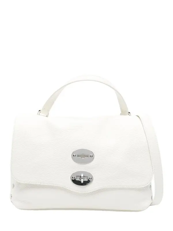 ZANELLATO Postina Daily Small Leather Handbag - White