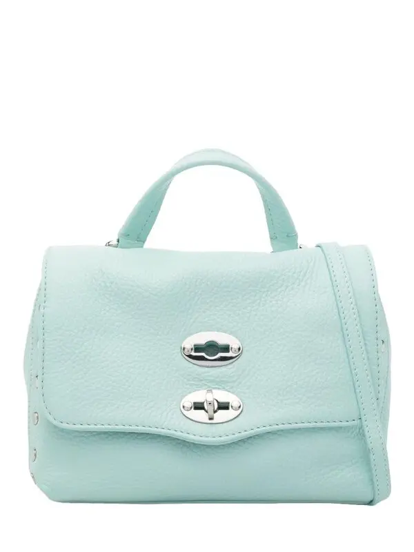 ZANELLATO Postina Daily Baby Leather Handbag - Sky Blue