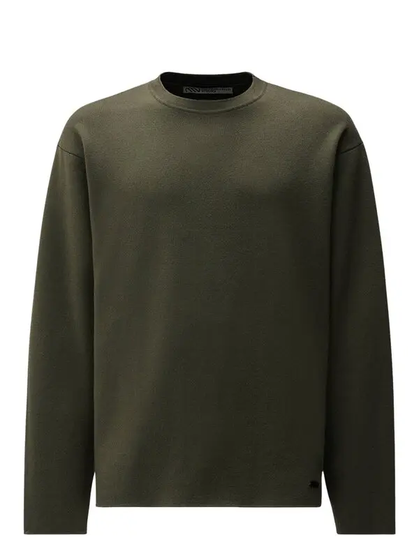 MASSIMO OSTI STUDIO Long Sleeve Sweatshirt - Green