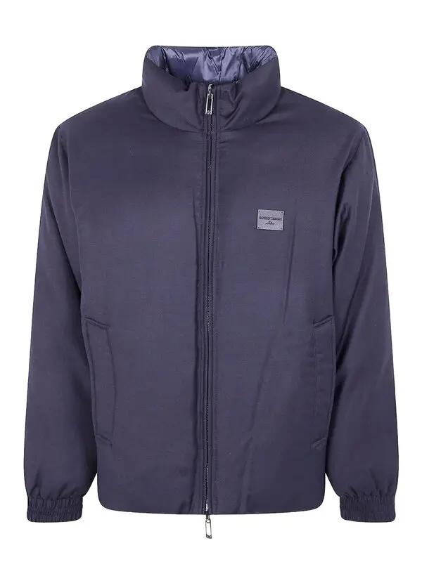 Emporio Armani Short Down Jacket - Blue