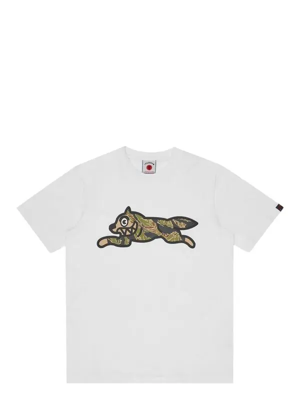 ICECREAM Running Dog Cotton T-shirt - White