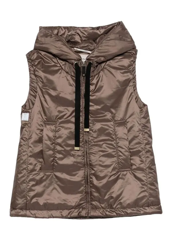 Max Mara Down Vest - Brown