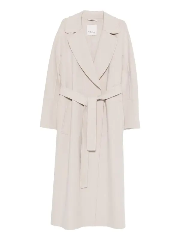 Max Mara Wool Long Coat - Beige