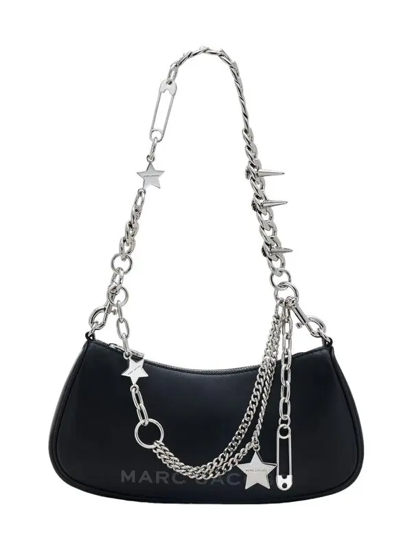 Marc Jacobs Leather Shoulder Bag - Black