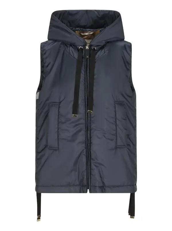 Max Mara Down Vest - Blue
