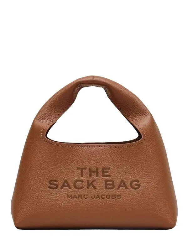 Marc Jacobs The Mini Sack Leather Handbag - Brown