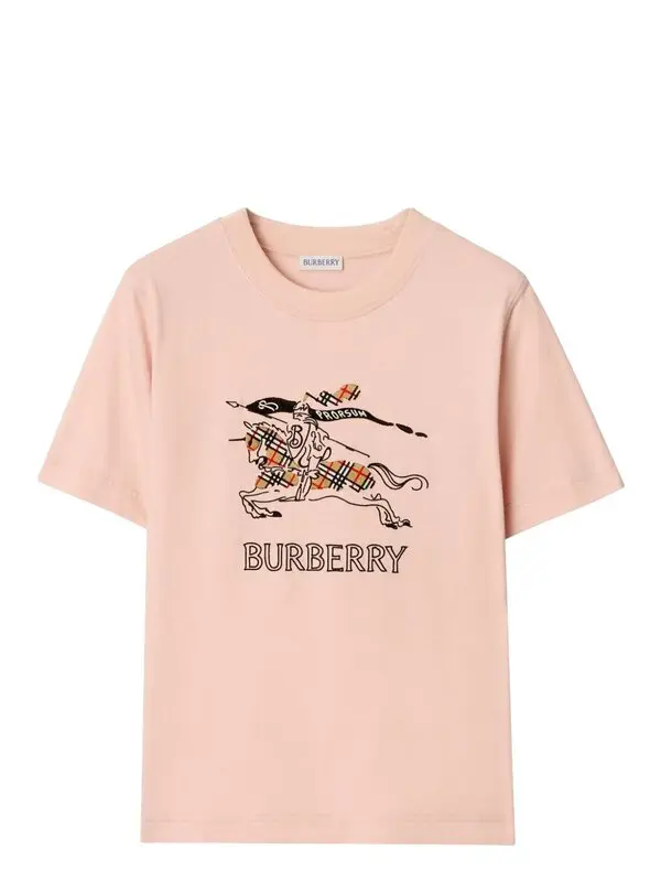 Burberry Cotton T-shirt - Purple