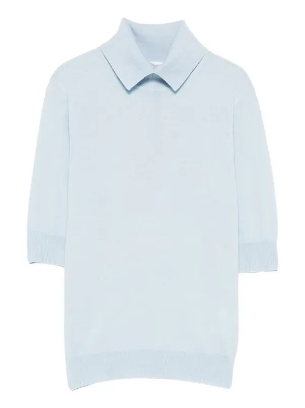 HERSKIND Perry Wool Sweater - Sky Blue