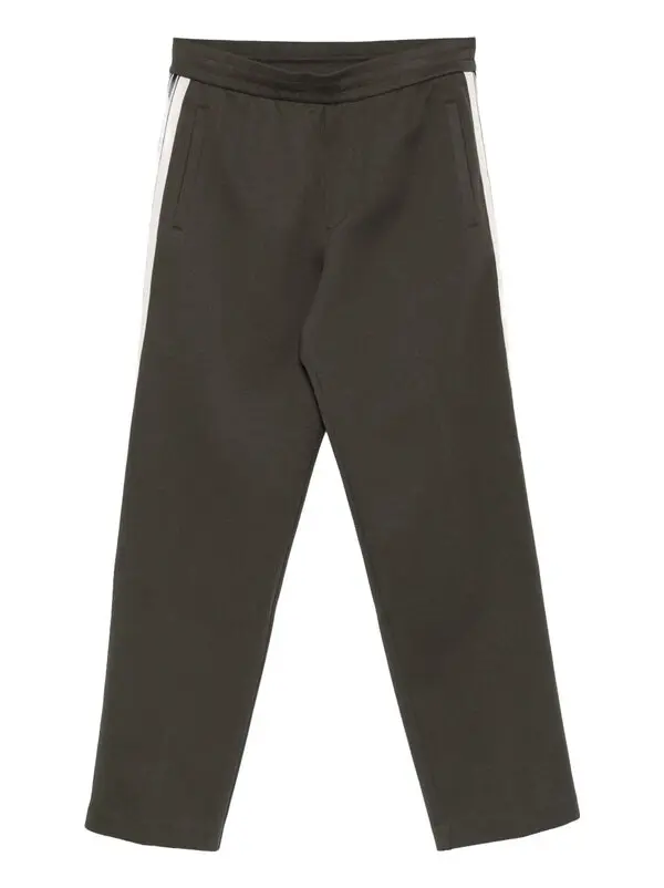 Emporio Armani Cotton Trousers - Green