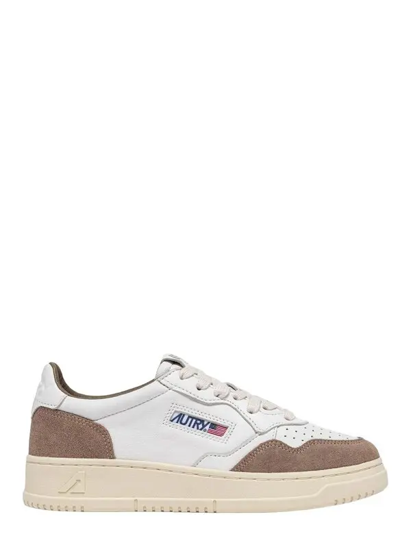AUTRY Medalist Low Top Sneakers - Brown