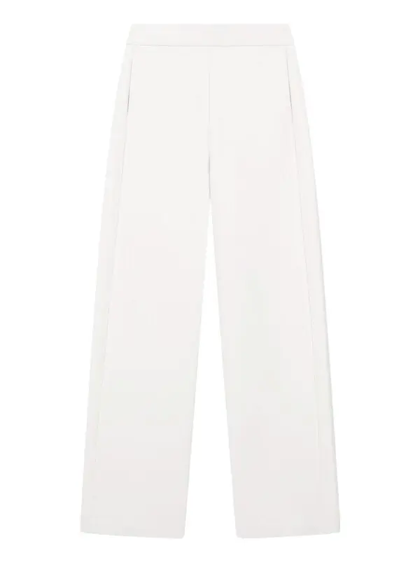 Emporio Armani Straight-leg Trousers - White
