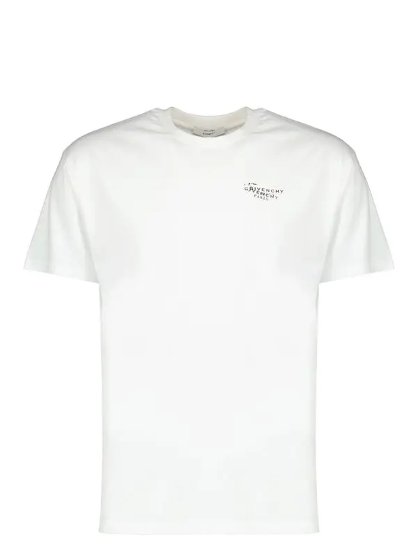 Givenchy Logo Cotton T-shirt - White
