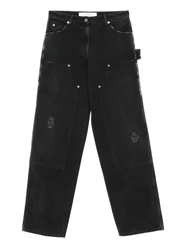 GOLDEN GOOSE Denim Cotton Jeans - Black
