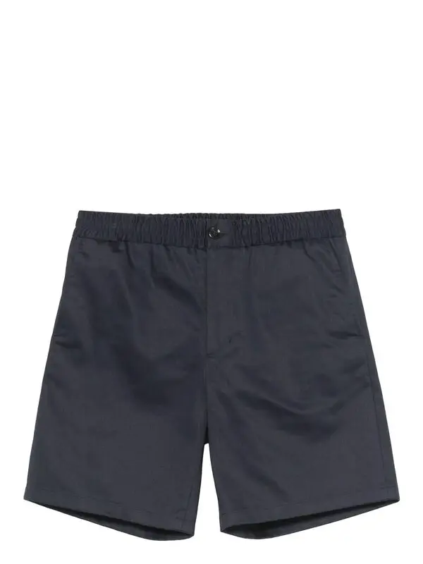 Ami Cotton Shorts - Blue