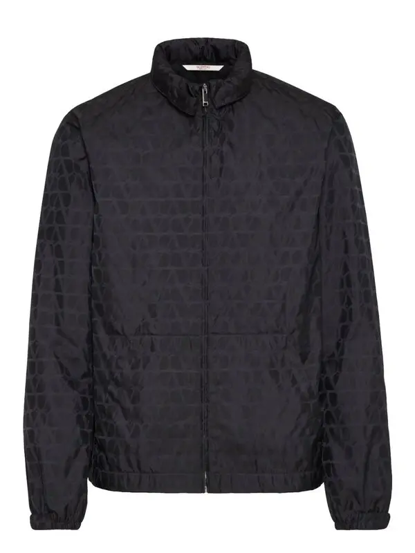 Valentino Garavani Jacket With Logo - Blue