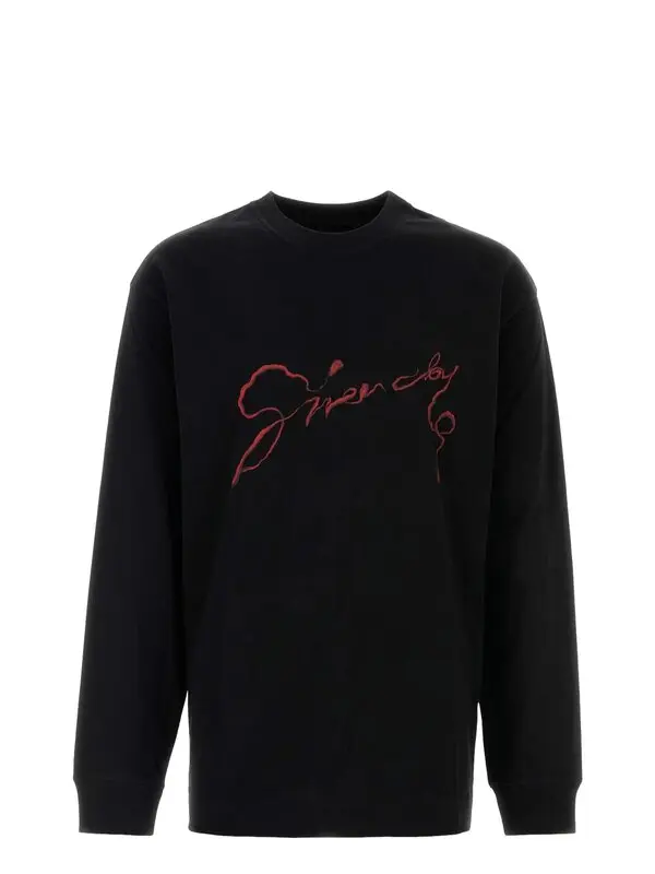 Givenchy Cotton Sweatshirt - Black