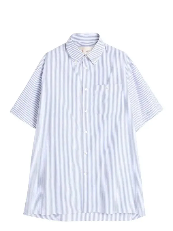 Valentino Garavani Cotton Shirt - Blue