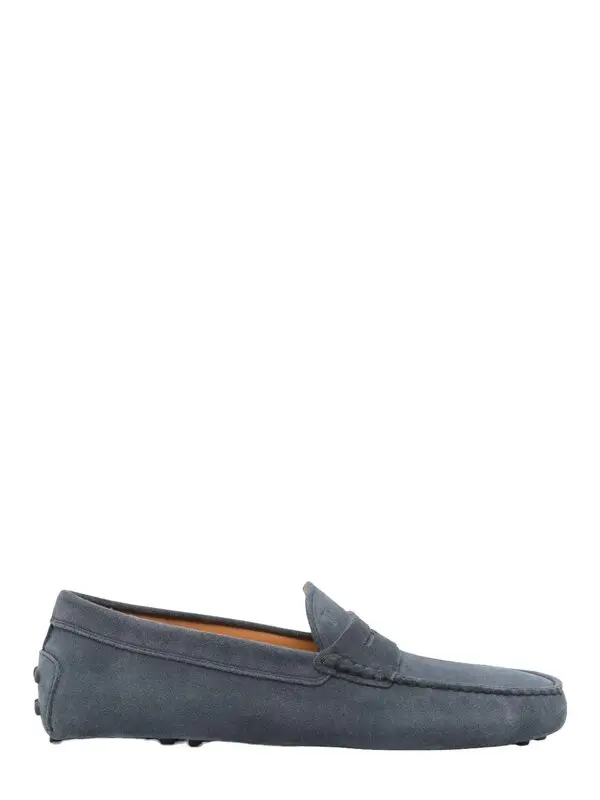 TOD'S Gommino Suede Loafers - Blue