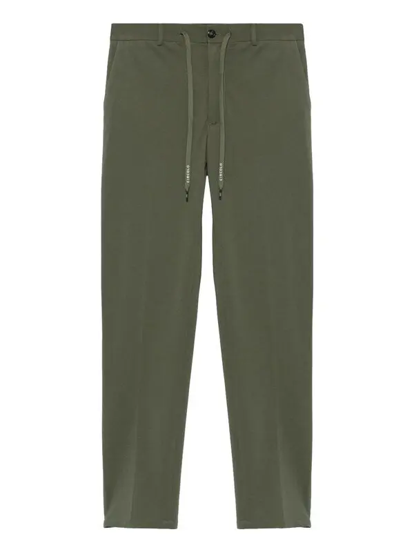 CIRCOLO 1901 Cotton Trousers - Green