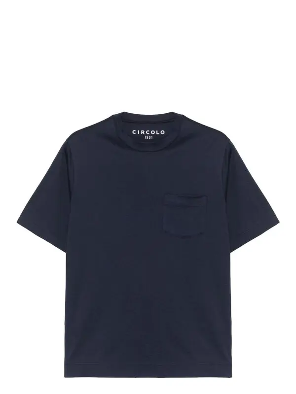 CIRCOLO 1901 Cotton T-shirt - Blue