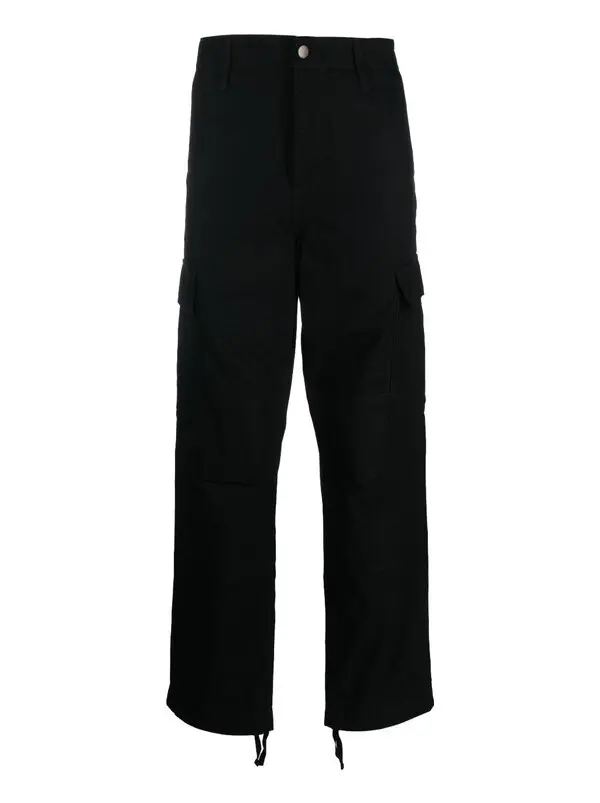 Carhartt Work In Progress Cotton Cargo Trousers - Black