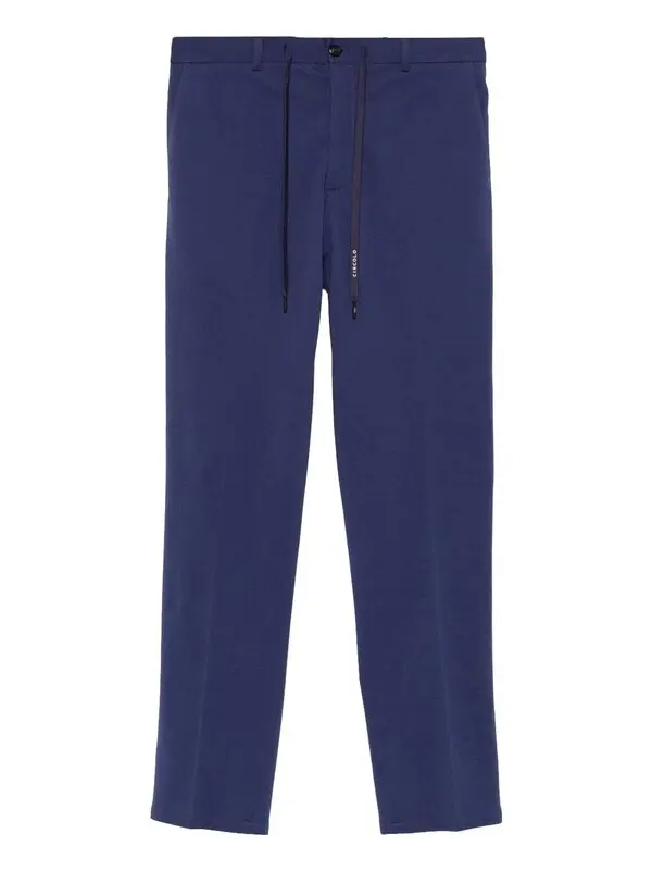CIRCOLO 1901 Cotton Trousers - Blue