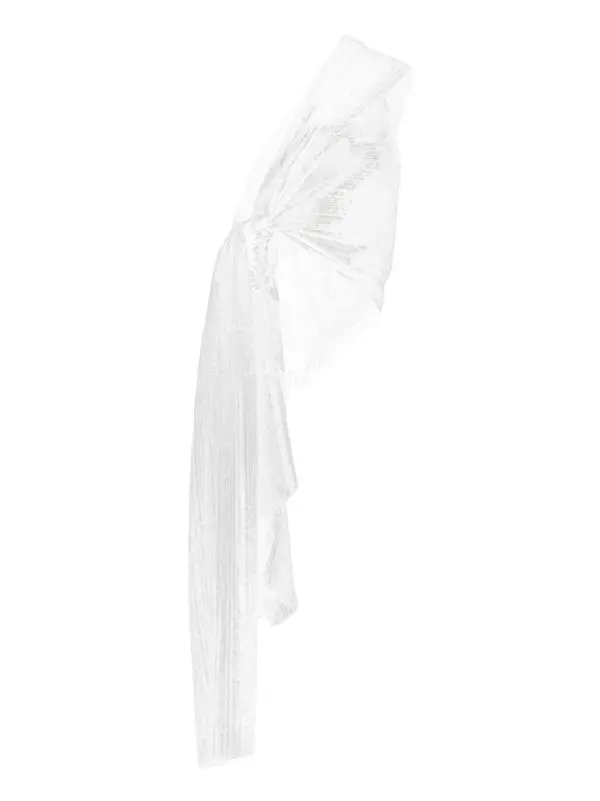 Issey Miyake Madame-t Pleated Stole - White