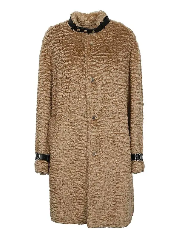 JIL SANDER Wool Coat - Beige