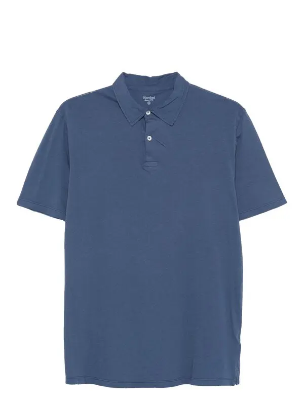 Hartford Cotton Polo Shirt - Blue