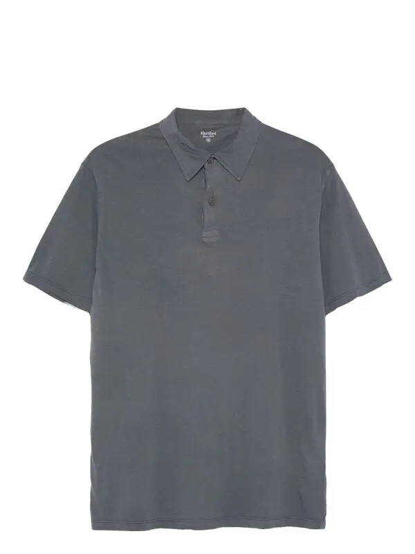 Hartford Cotton Polo Shirt - Blue