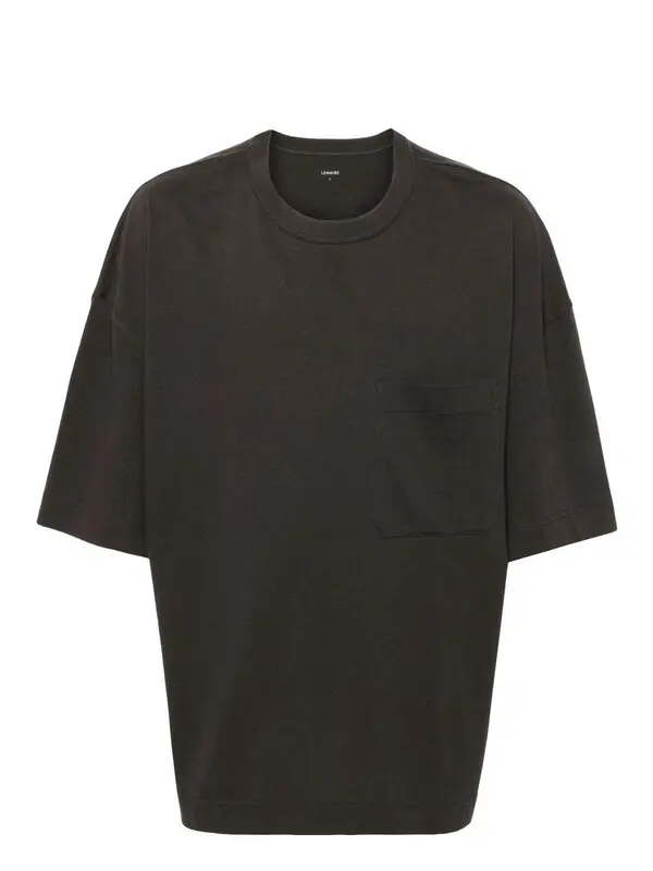 LEMAIRE Cotton T-shirt - Brown